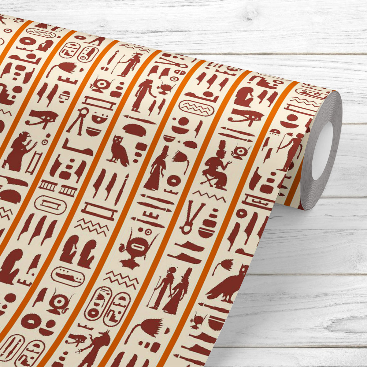 Ancient Egyptian Hieroglyphs and Symbols Wallpaper Roll – ArtzFolio.com