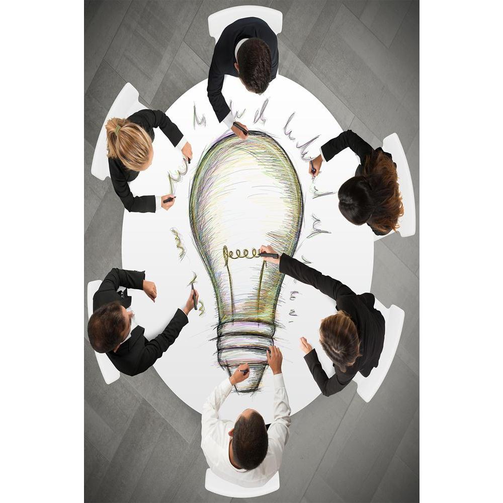 teamwork poster drawing