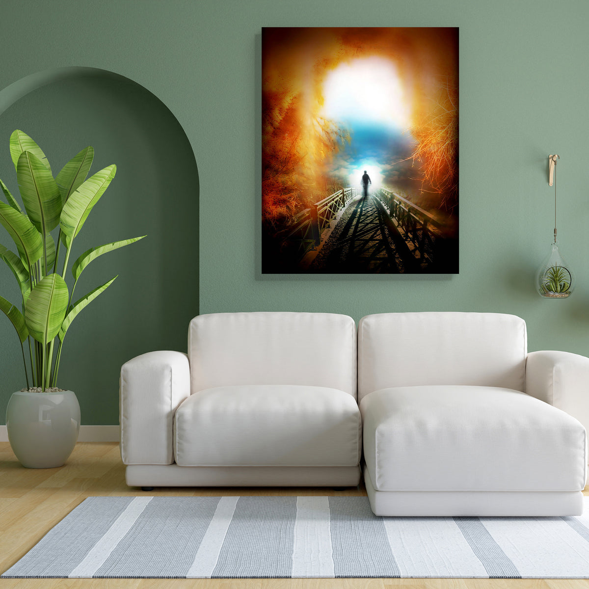 Life After Death Canvas Painting Synthetic Frame – ArtzFolio.com