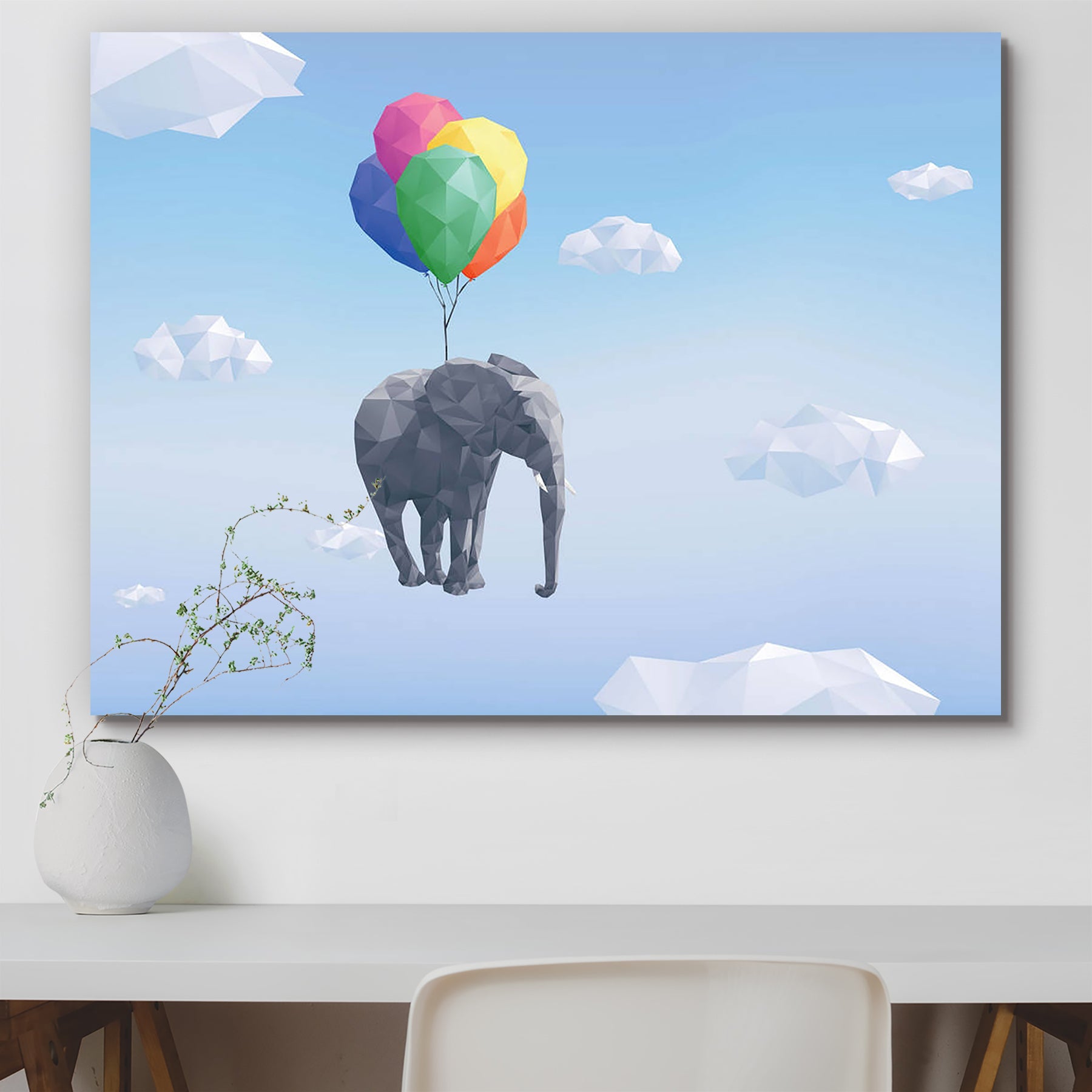 Buy ArtzFolio Paintings MDF Framing at Best Prices In India | Low Poly ...