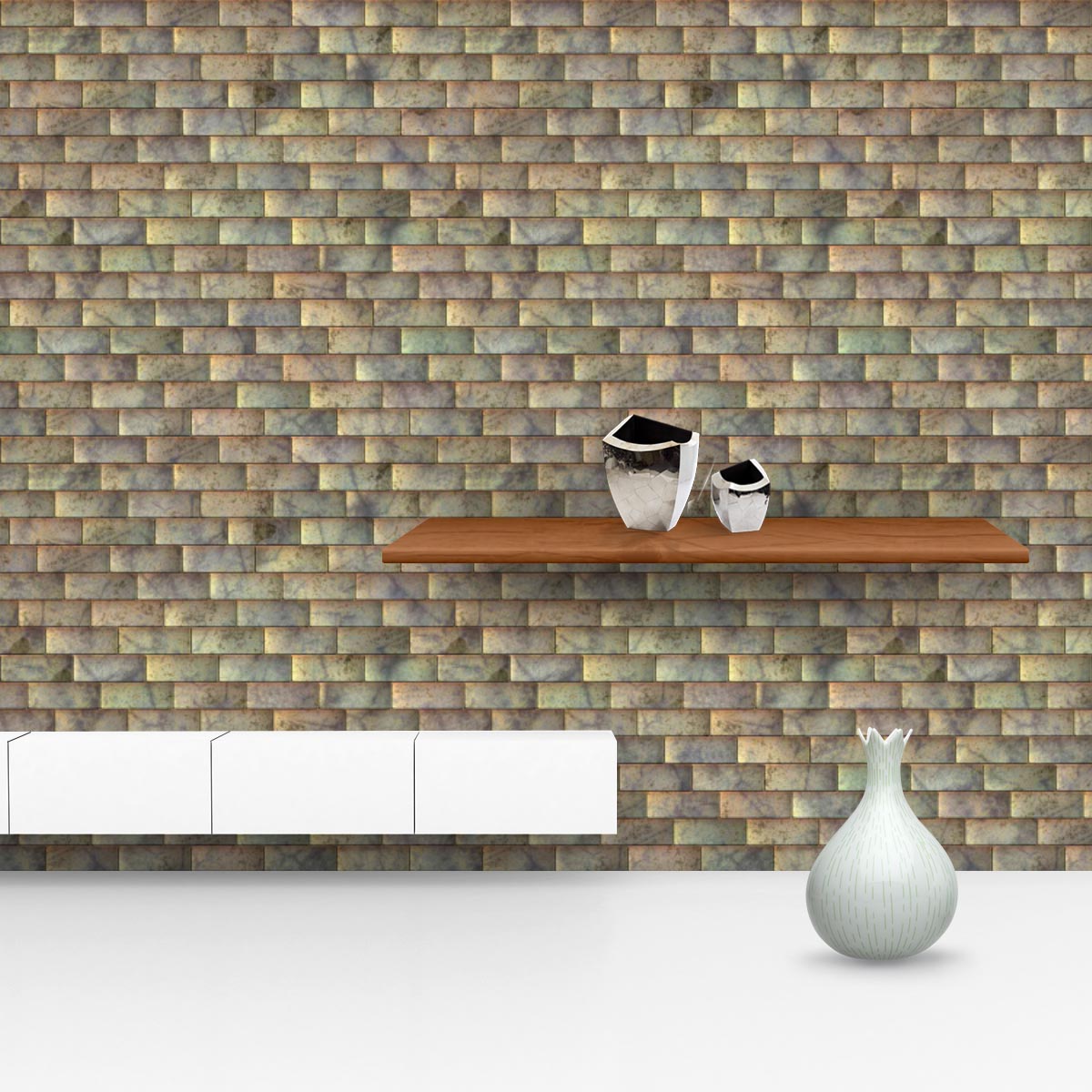 Tiled Art D5 Wallpaper Roll – ArtzFolio.com