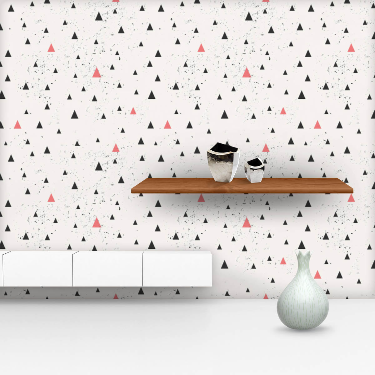 Geometric Pattern D3 Wallpaper Roll – ArtzFolio.com