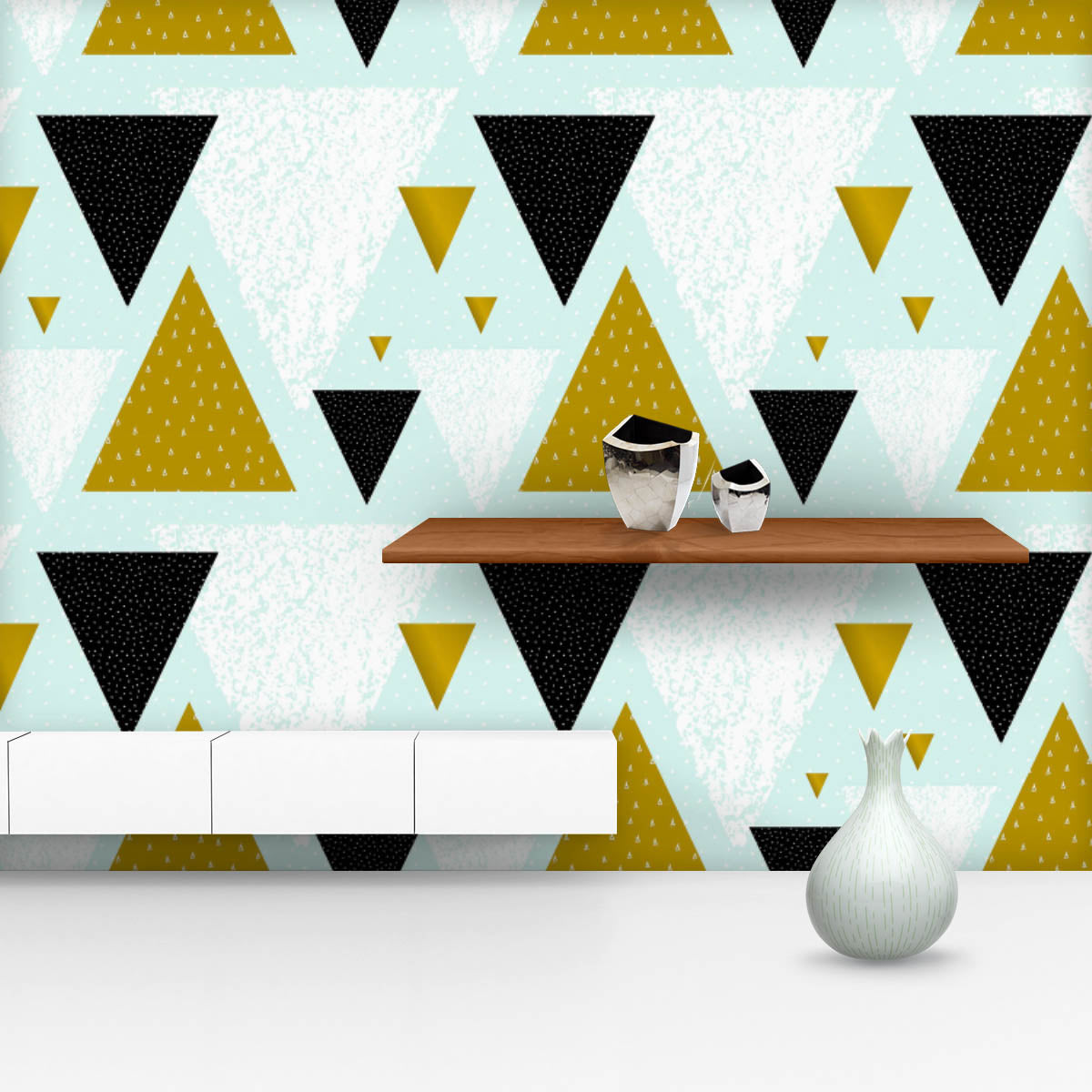 Abstract Geometric Pattern D5 Wallpaper Roll – ArtzFolio.com