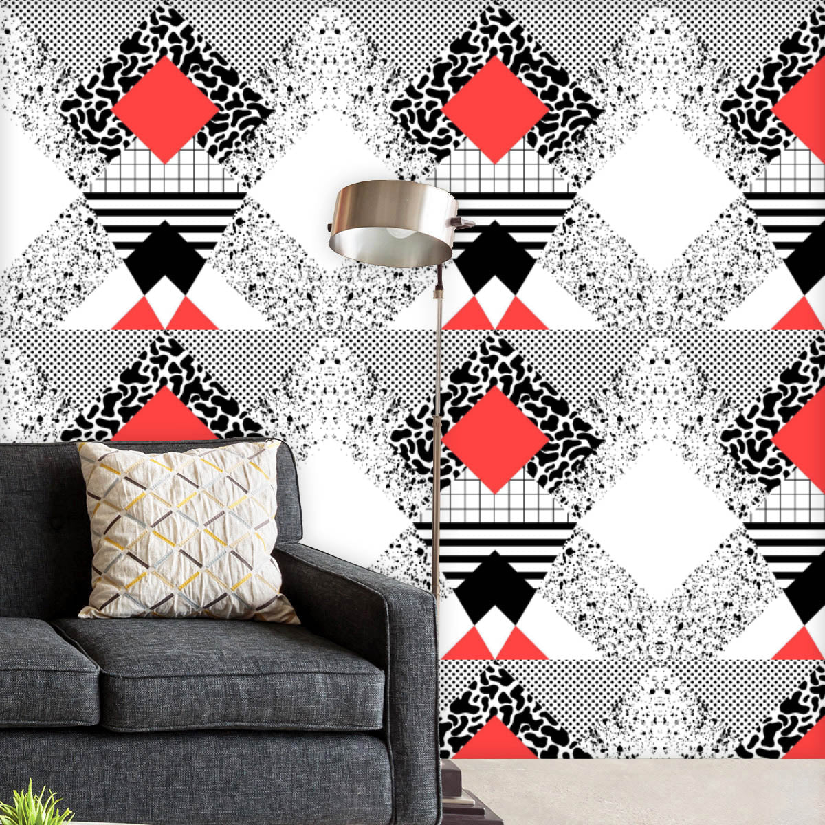 Modern Abstract D13 Wallpaper Roll – ArtzFolio.com