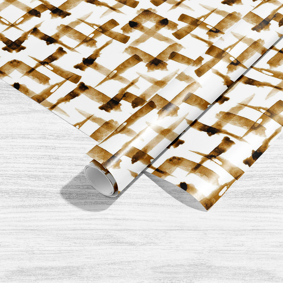 Abstract Brush Stroke D14 Art & Craft Gift Wrapping Paper – ArtzFolio.com