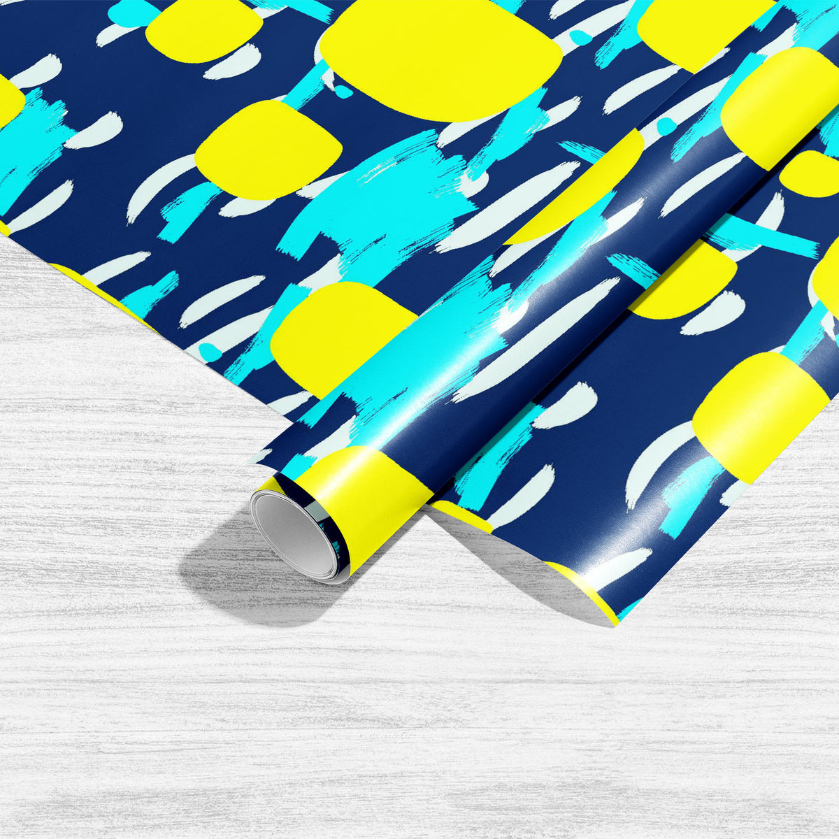 Abstract Brush Stroke D25 Art & Craft Gift Wrapping Paper – ArtzFolio.com