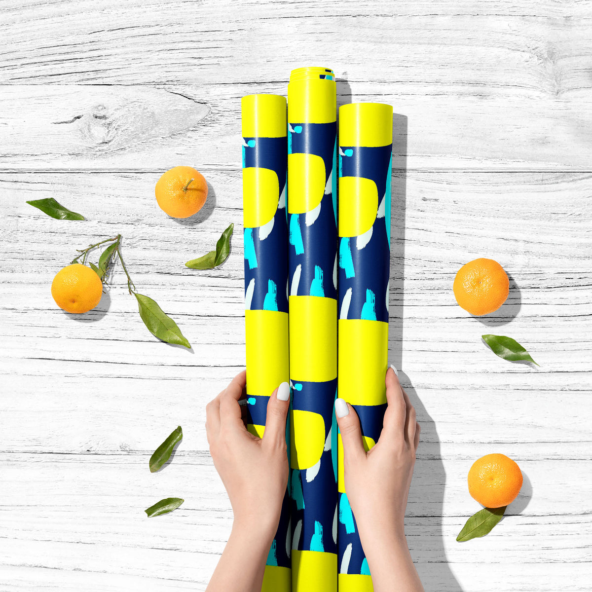 Abstract Brush Stroke D25 Art & Craft Gift Wrapping Paper – ArtzFolio.com