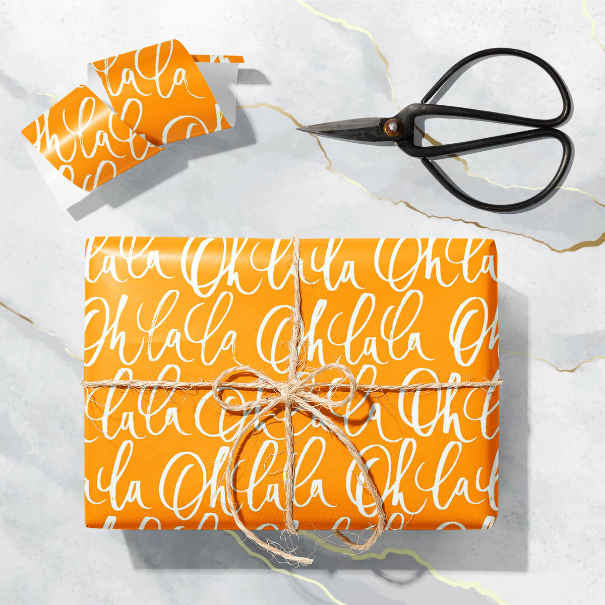 Hand Written Words Art & Craft Gift Wrapping Paper – ArtzFolio.com