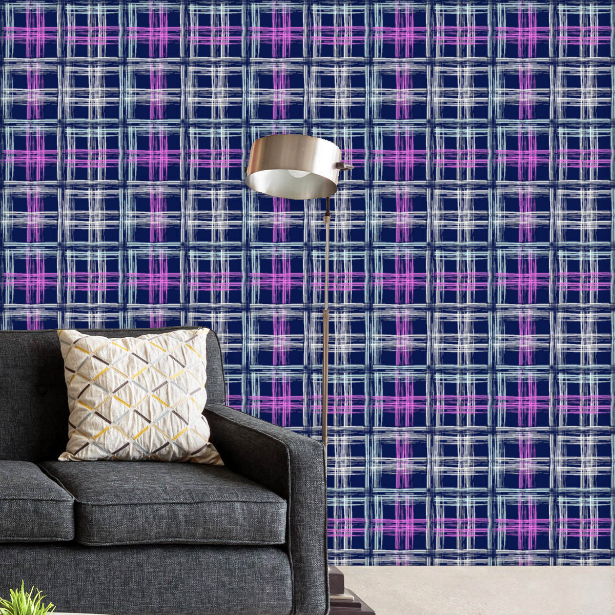 Ethnic Boho Pattern D3 Wallpaper Roll – ArtzFolio.com