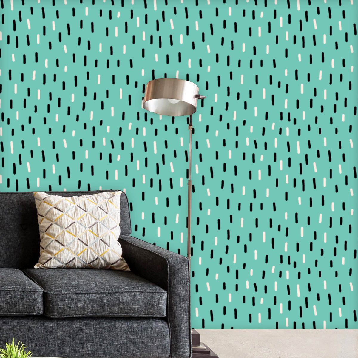 Stripes Pattern D3 Wallpaper Roll – ArtzFolio.com