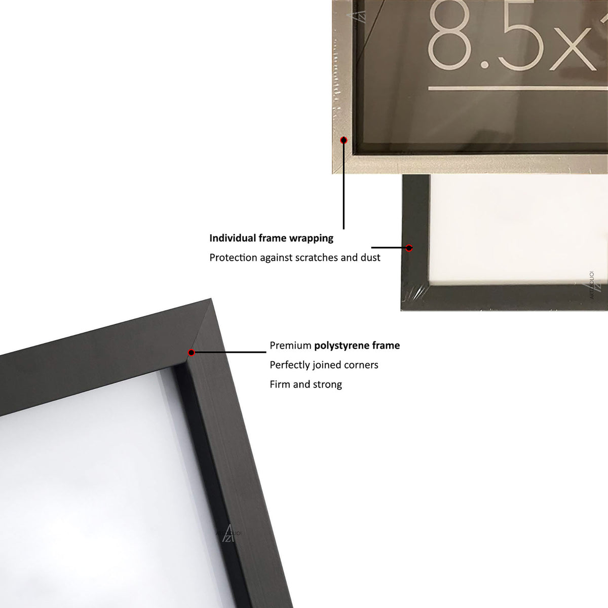 Wall Photo Frame D605 Wall Photo Frame Collage for Living Room ...