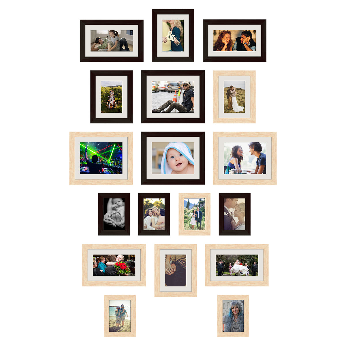 Wall Photo Frame D345 Wall Photo Frame – ArtzFolio.com