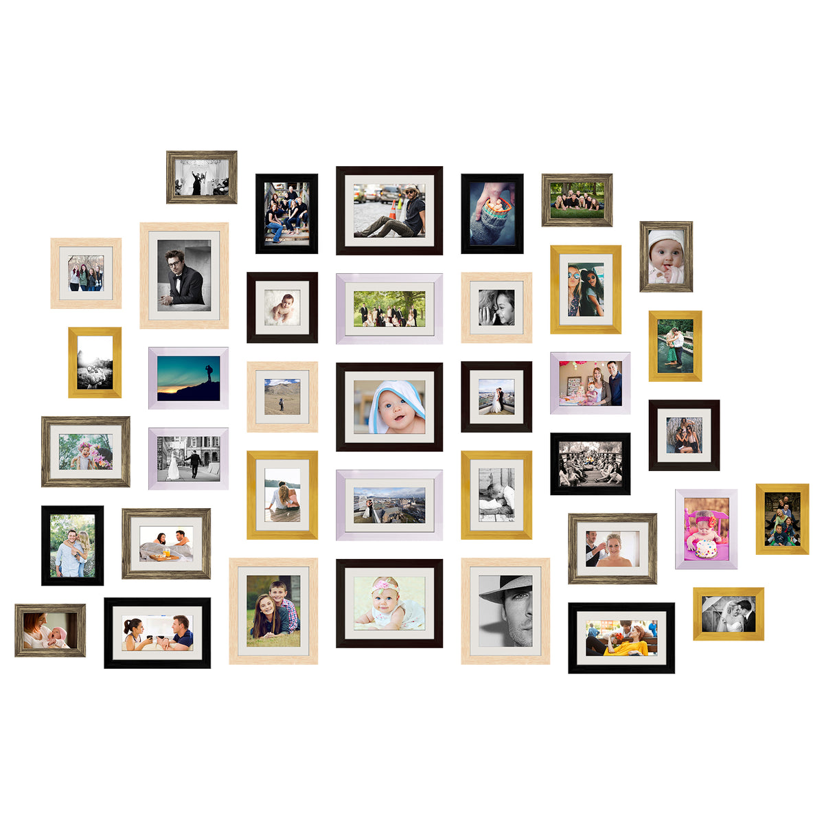 Wall Photo Frame D395 Wall Photo Frame – ArtzFolio.com