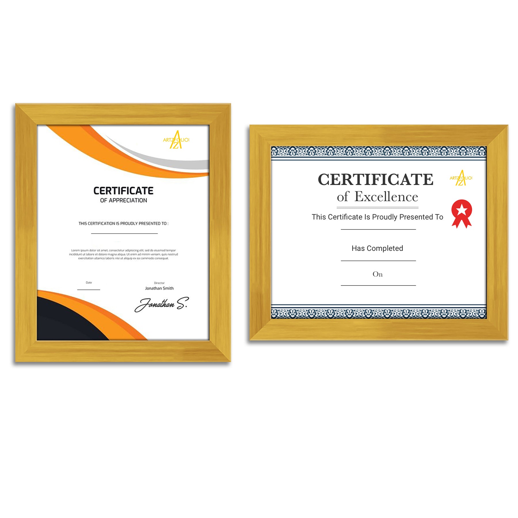 Frame for Certificates D549 Wall Photo Frame – ArtzFolio.com