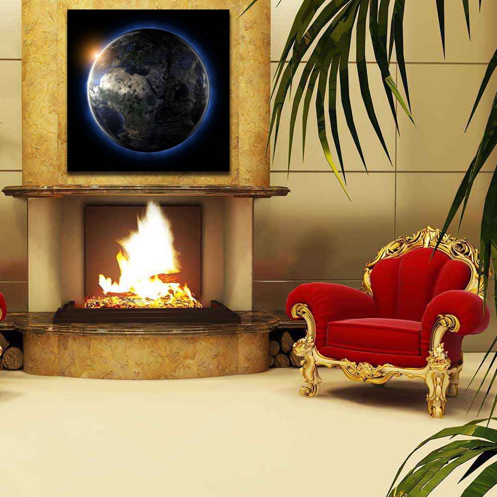 nasa fireplace