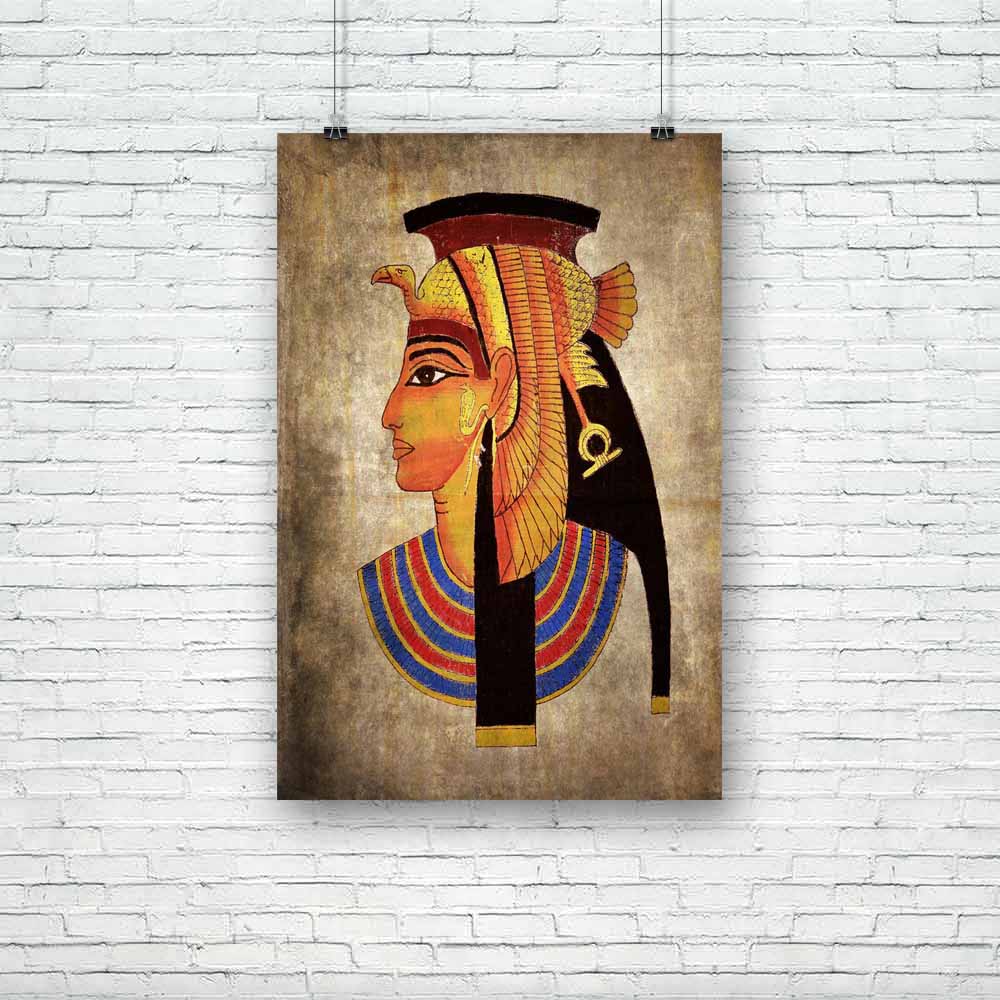Old Egyptian Pharaoh Unframed Paper Poster – ArtzFolio.com