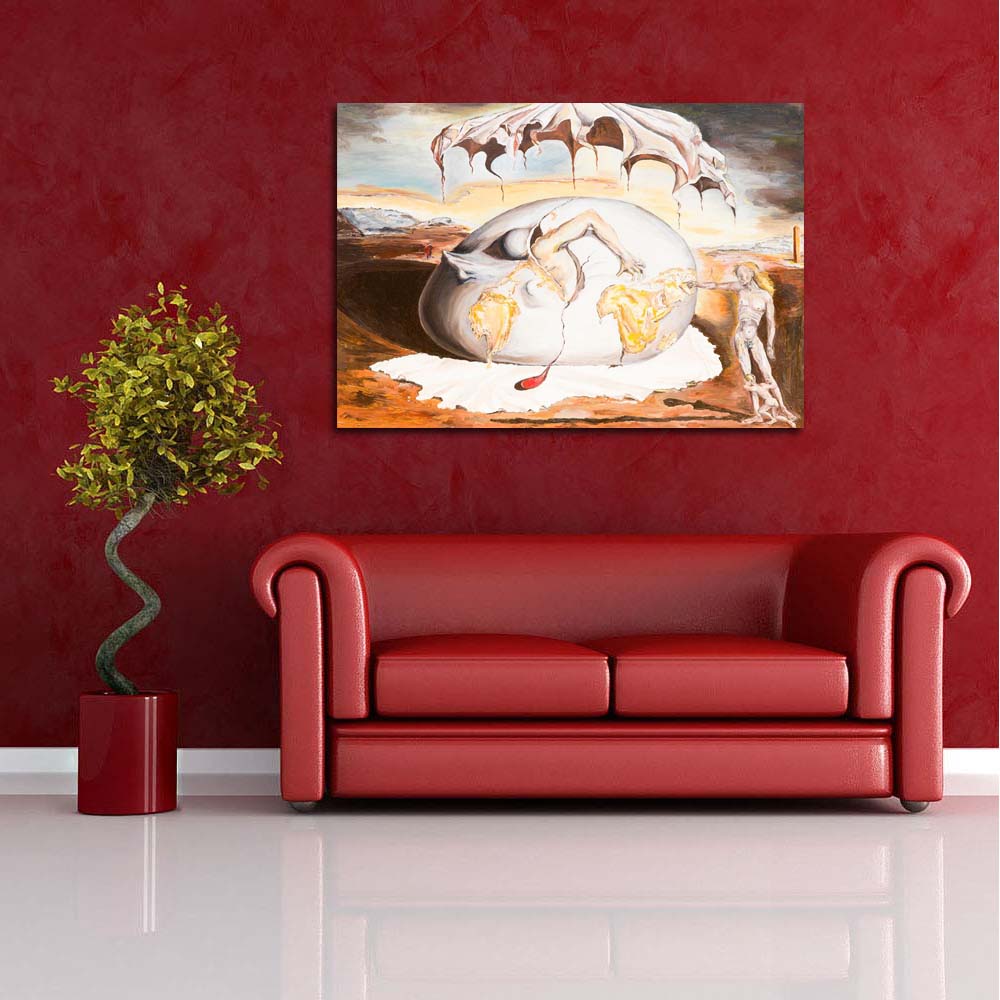 Replica Of Famous Artwork Made By Salvador Dali Canvas Painting ...