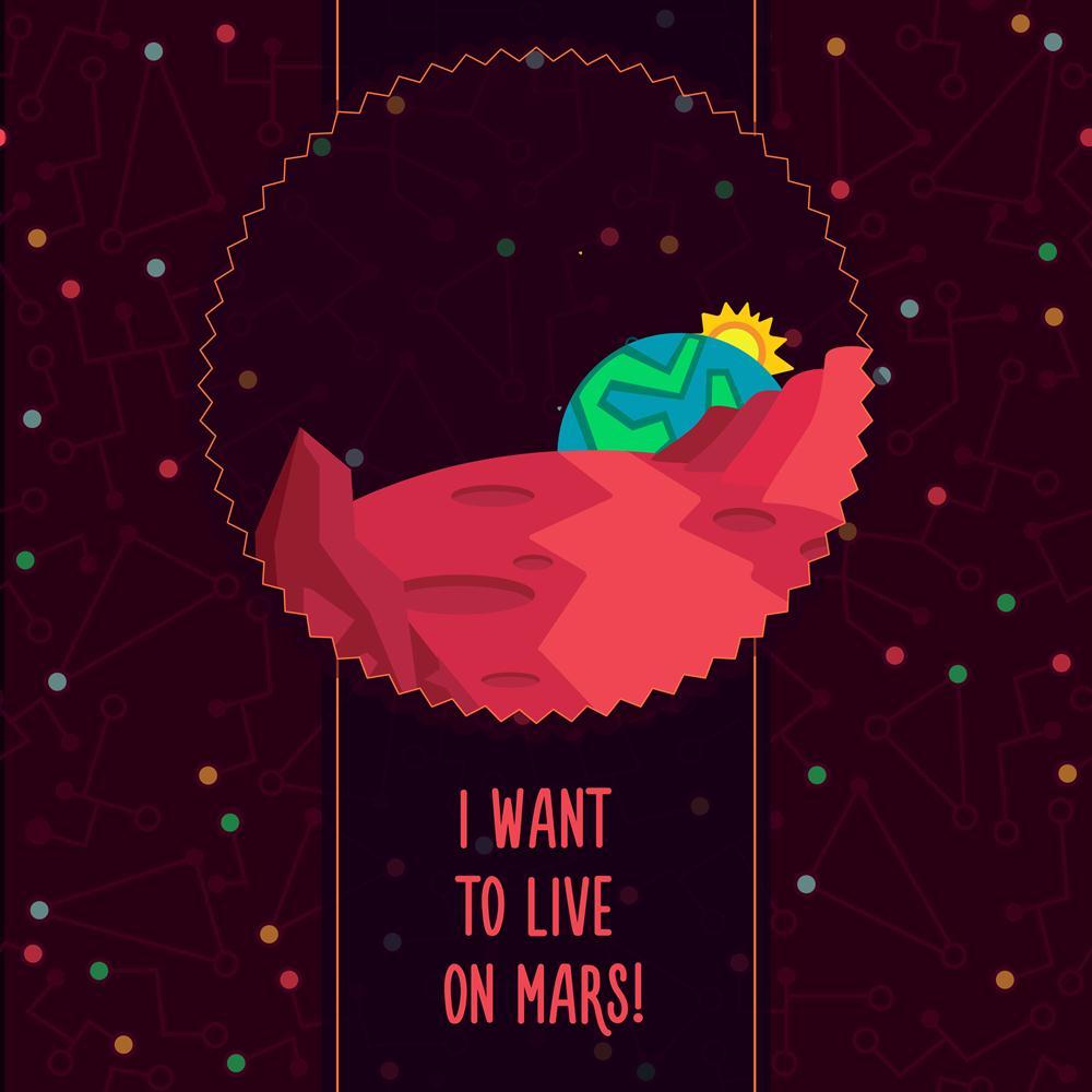 Alien In The Universe Canvas Painting Synthetic Frame – ArtzFolio.com