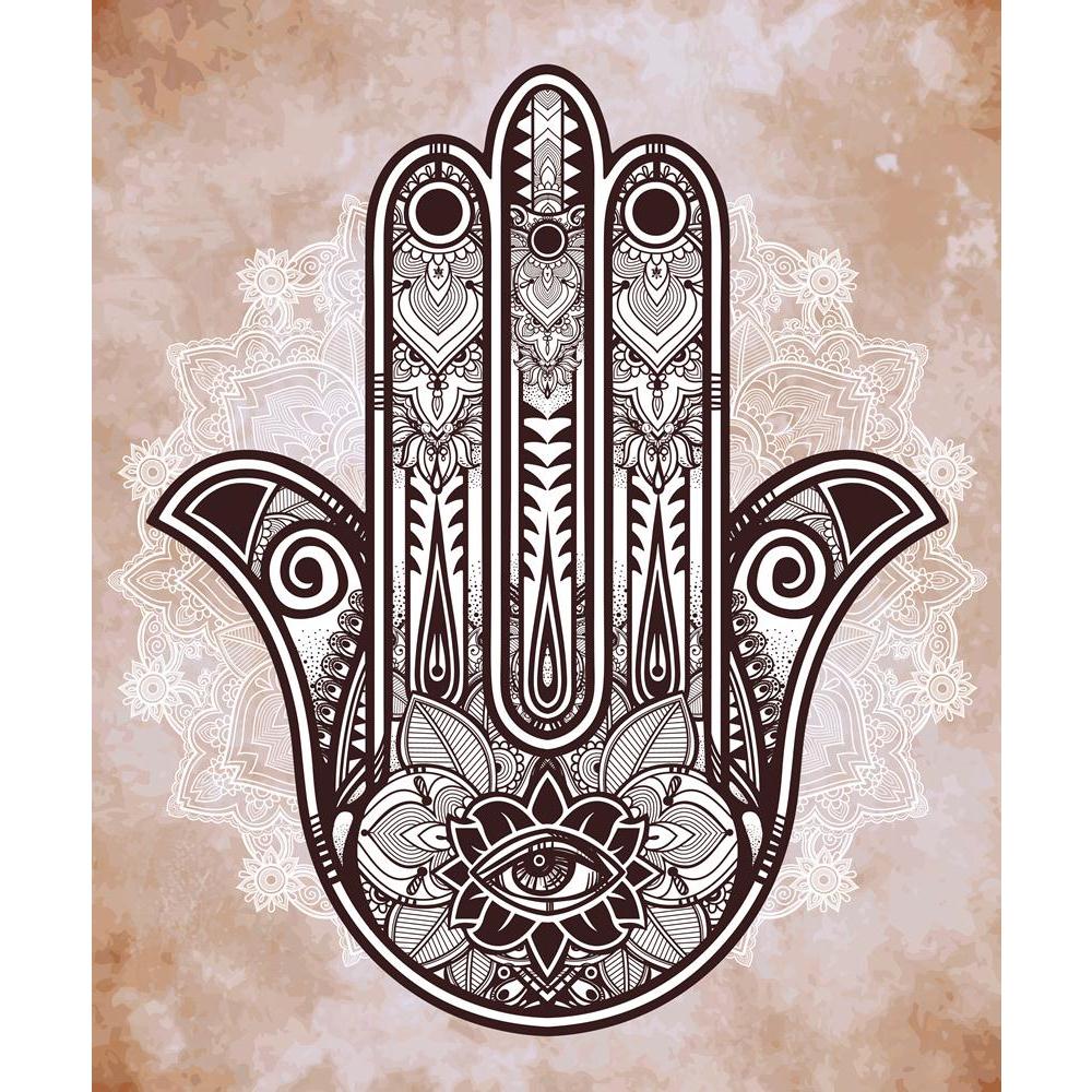 Jewish Hamsa Drawing