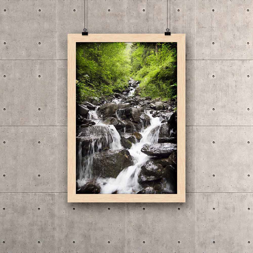 waterfall frame