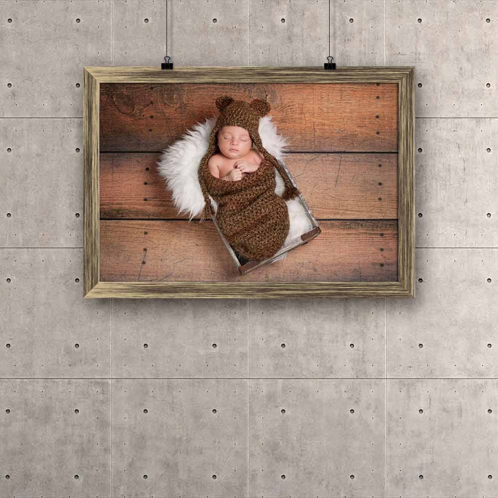 ArtzFolio Sleeping Newborn Baby Boy D1 Canvas Painting Synthetic Frame ...