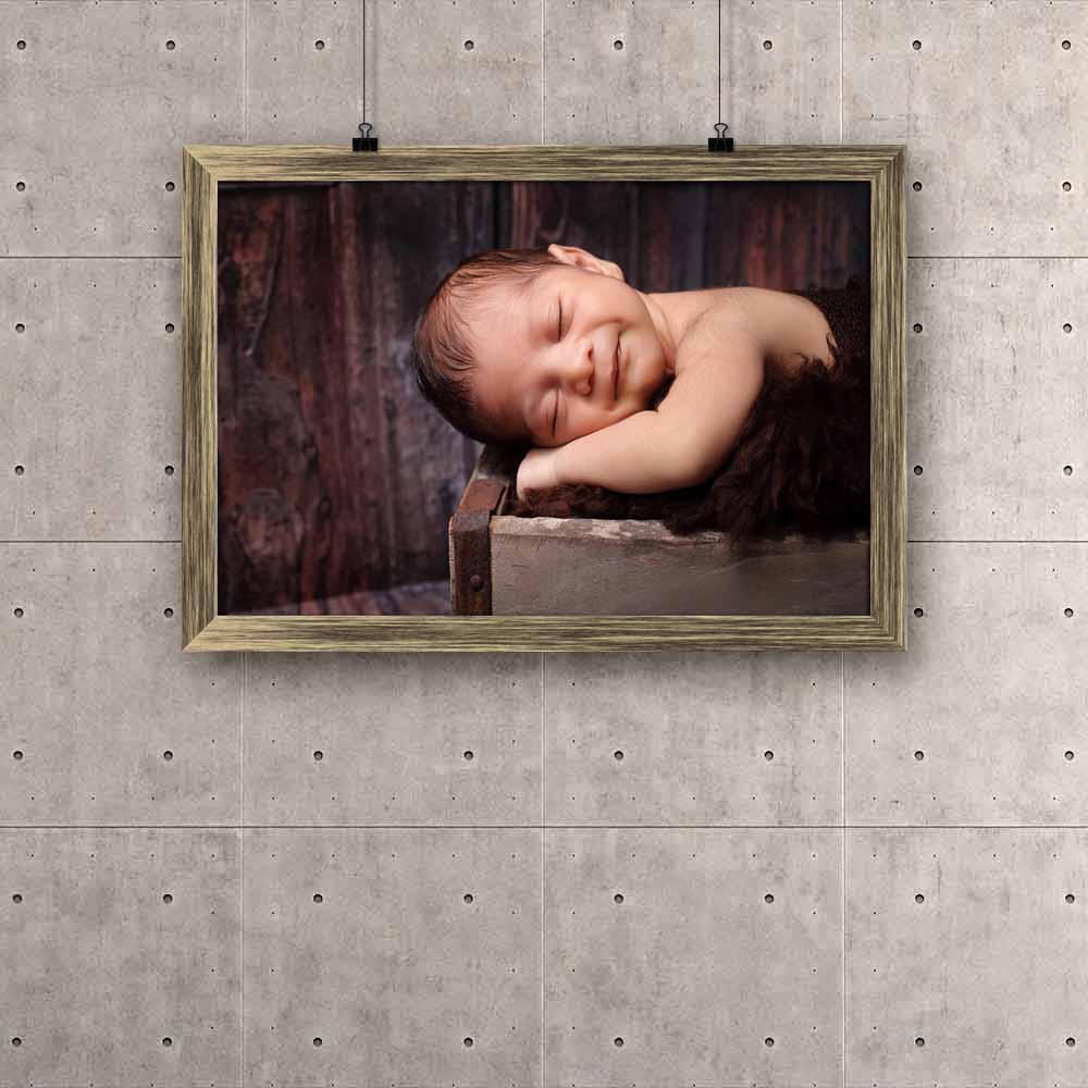 ArtzFolio Image of a Newborn Baby Boy D5 Canvas Painting Synthetic ...