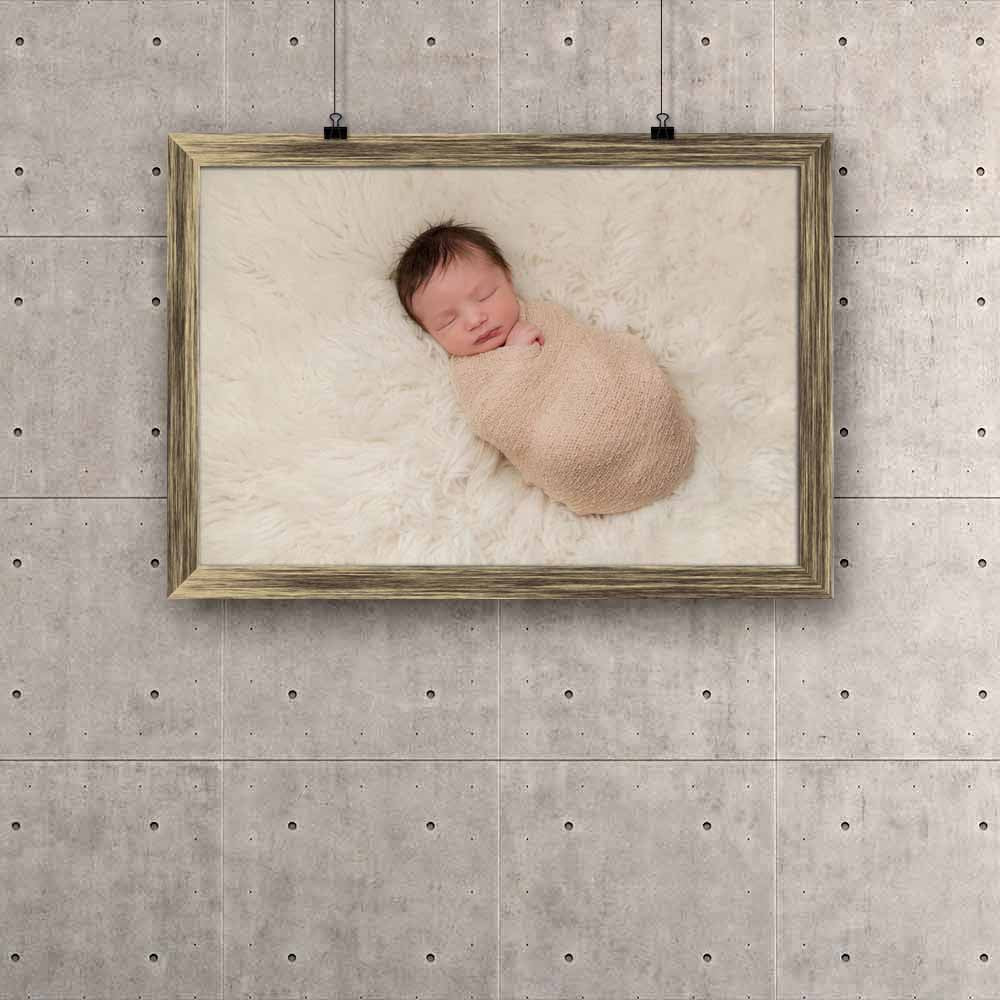 ArtzFolio Portrait of a Newborn Baby Boy D8 Canvas Painting Synthetic ...