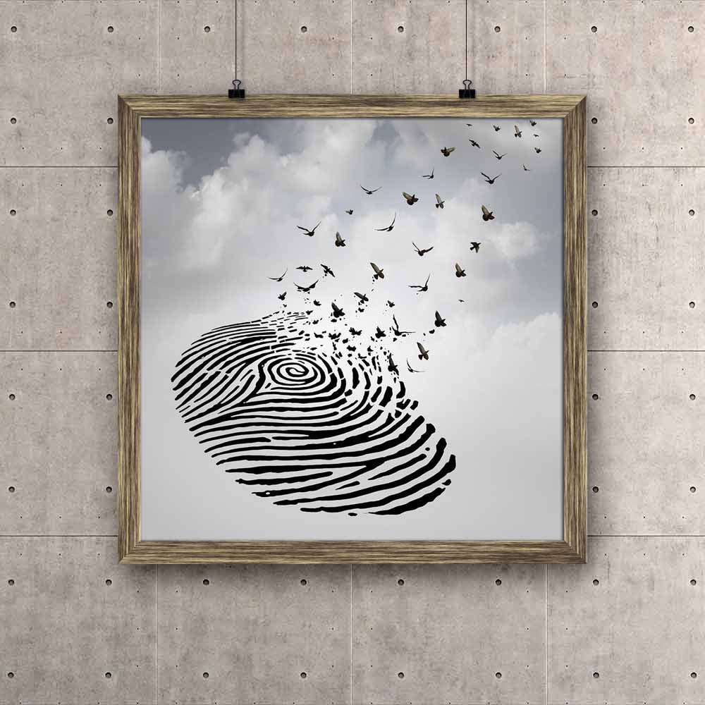ArtzFolio Identity Freedom Concept Canvas Painting – ArtzFolio.com