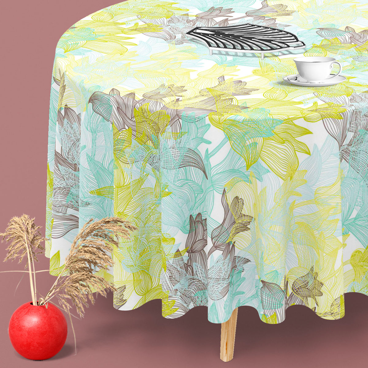 Tulip Flowers D2 Table Cloth Cover – ArtzFolio.com
