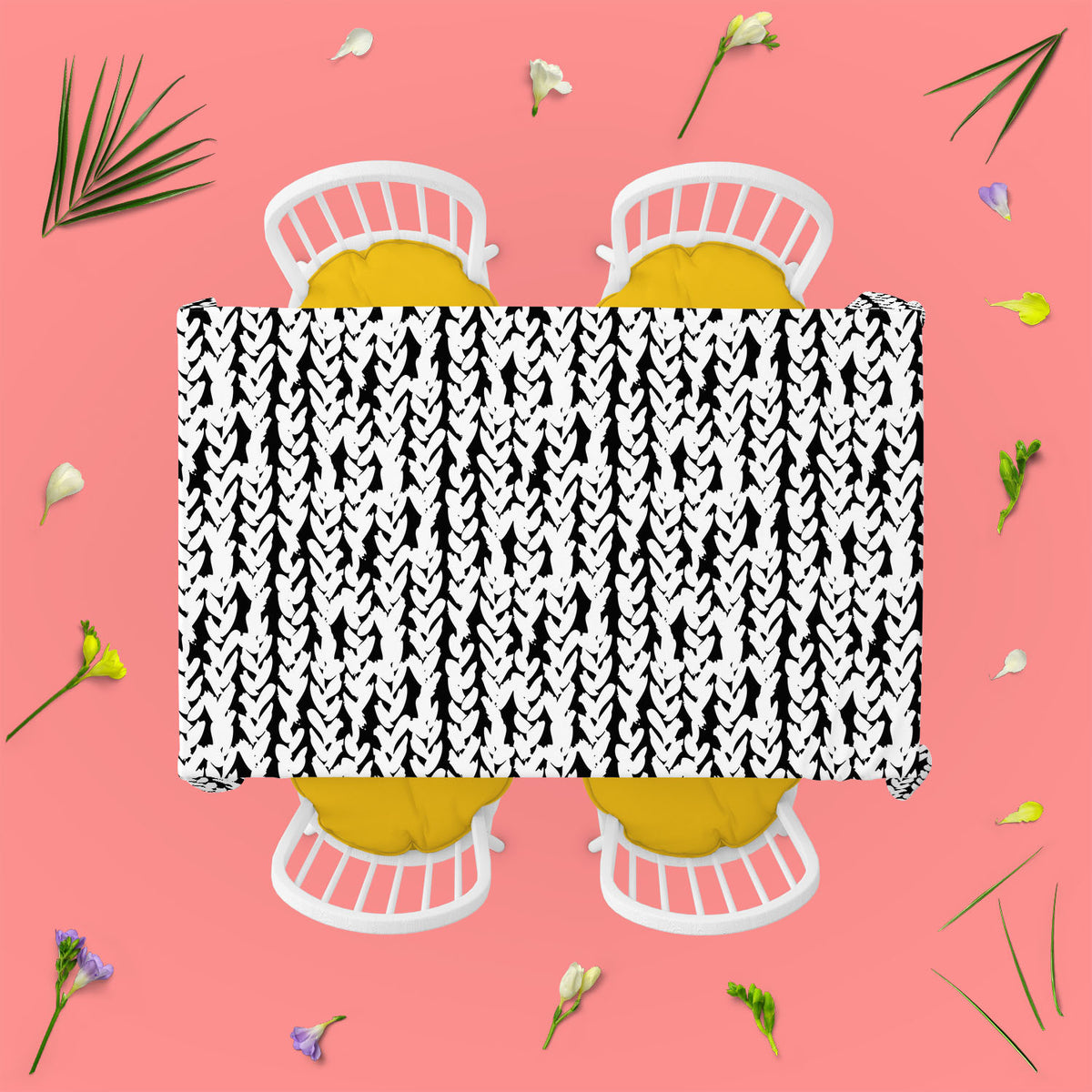 Artistic Braids Table Cloth Cover – ArtzFolio.com